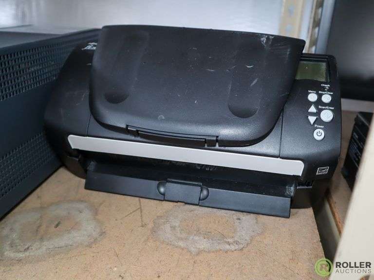 PowerVar UPS and Fujitsu FI-760 Scanner / Printer - Roller Auctions