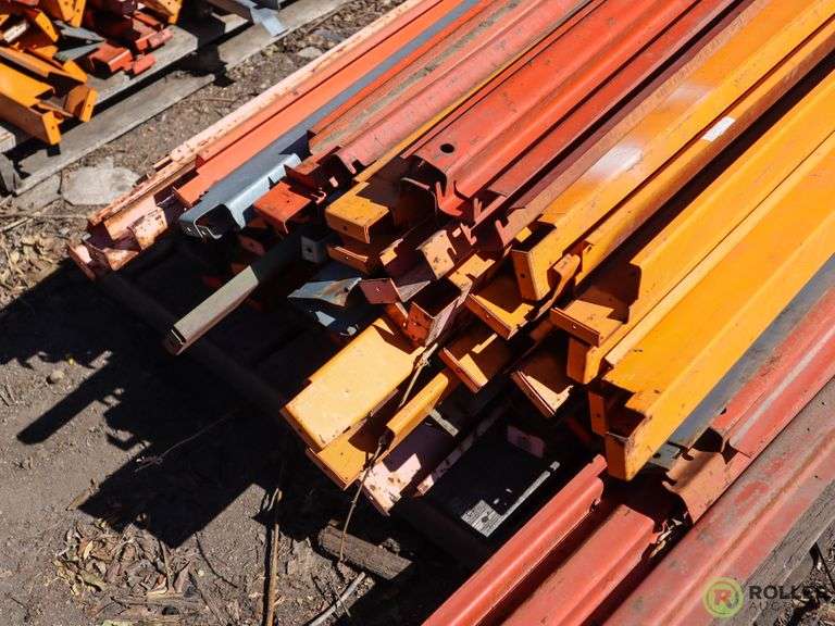 (2) Pallets of Pallet Racking Braces - Roller Auctions