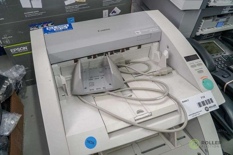 Canon DR-9080C Scanner - Roller Auctions