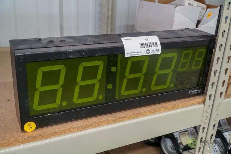 Spectracom Time View 400 Countdown Timer - Roller Auctions
