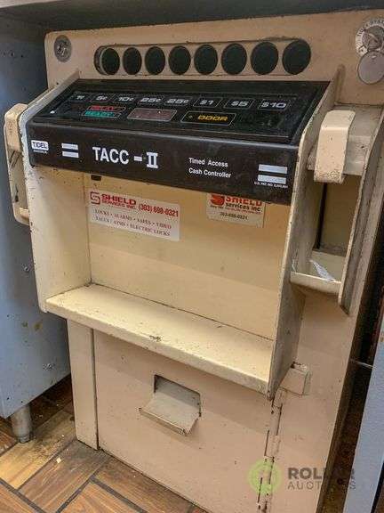 Tidel Tacc 2 Timed Access Cash Controller With Keys, 13in x 20in x 28in - Roller Auctions