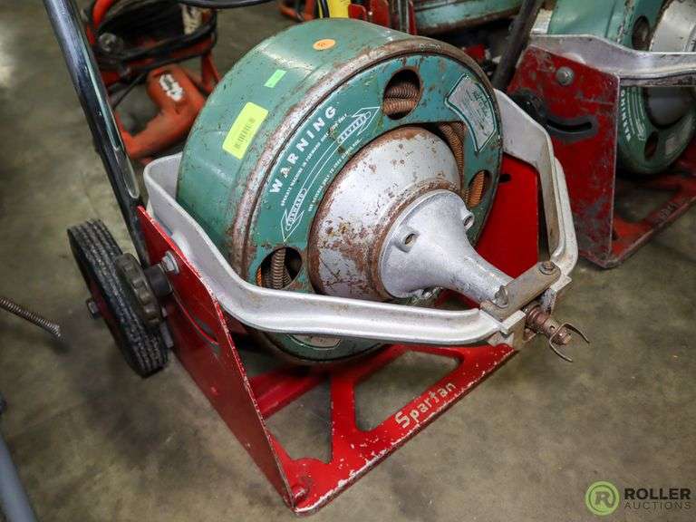 Spartan Rod-O-Matic Sewer Snake, Electric - Roller Auctions