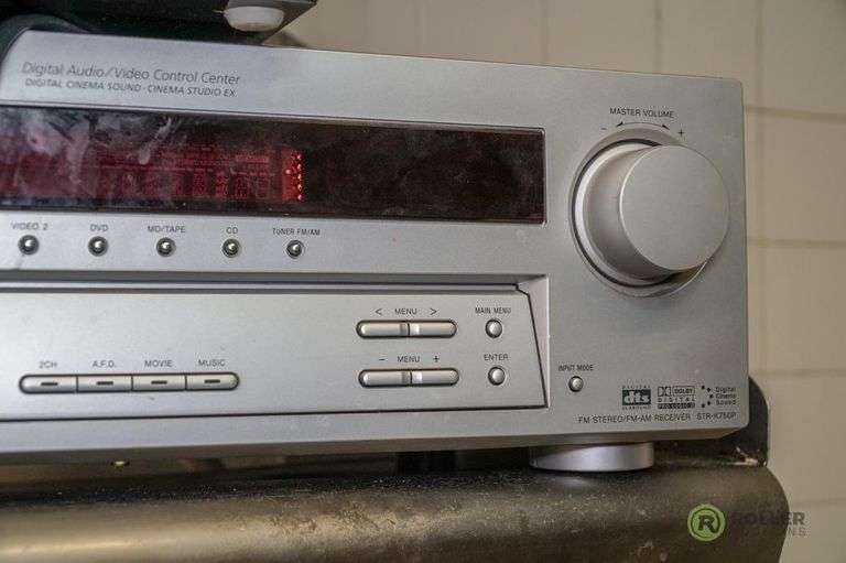 Sony STR-K750P Receiver and Davinci Speaker - Roller Auctions