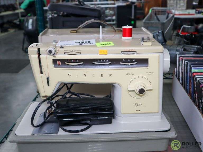 Singer Stylist 514 Sewing Machine - Roller Auctions
