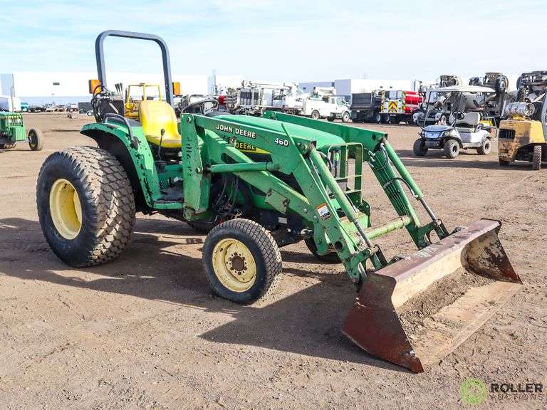 John Deere 4500 4WD Tractor/Loader - Roller Auctions