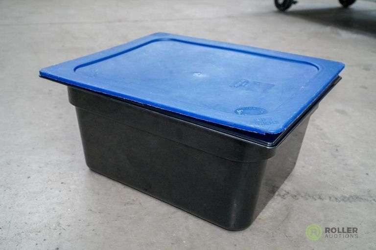 (12) 1/2 Pan Cold Table Inserts With (9) Lids - Roller Auctions