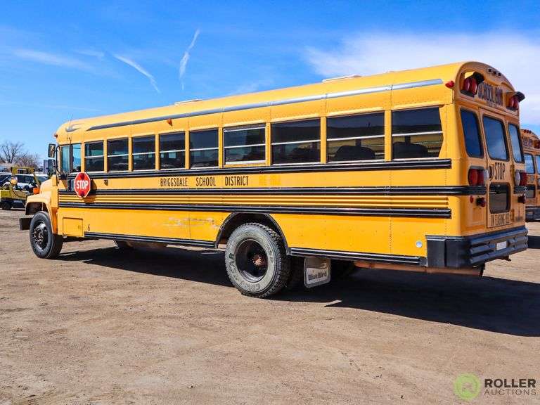 1999 GMC Blue Bird RWD 53-Passenger School Bus - Roller Auctions