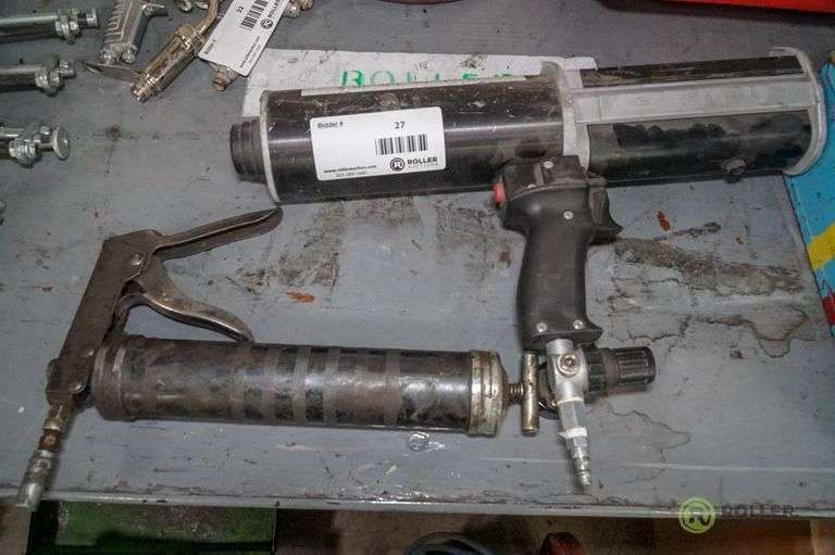 Loctite Pneumatic Applicator 400ml and Manual Grease Gun - Roller Auctions