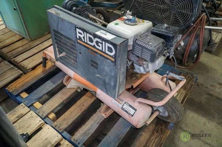 Ridgid GP90135A Wheel Barrow Air Compressor - Roller Auctions