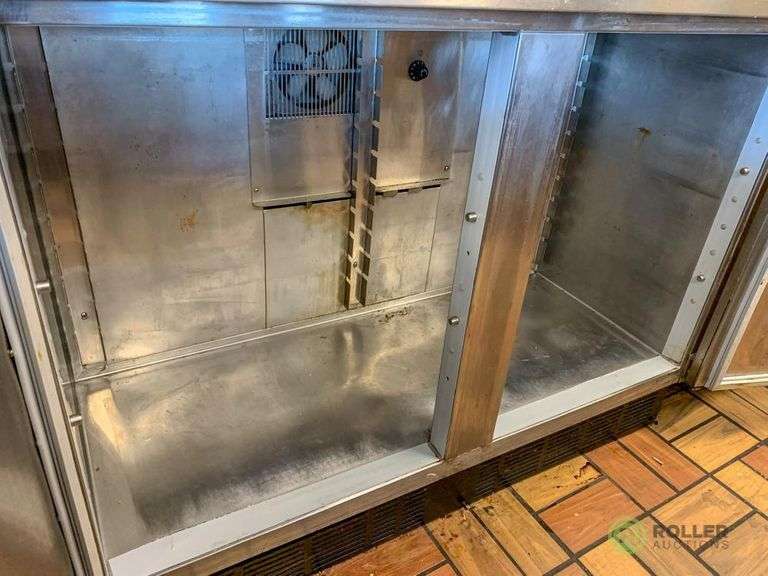 Duke RUF 48M 48in 2-Door Work Top Refrigerator On Casters - Roller Auctions