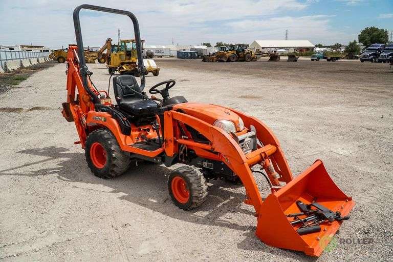 2013 Kubota BX25 4WD Tractor/Loader, Backhoe Attachment, PTO, 3-Pt, S/N ...