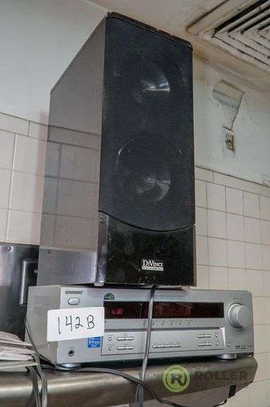 Sony STR-K750P Receiver and Davinci Speaker - Roller Auctions