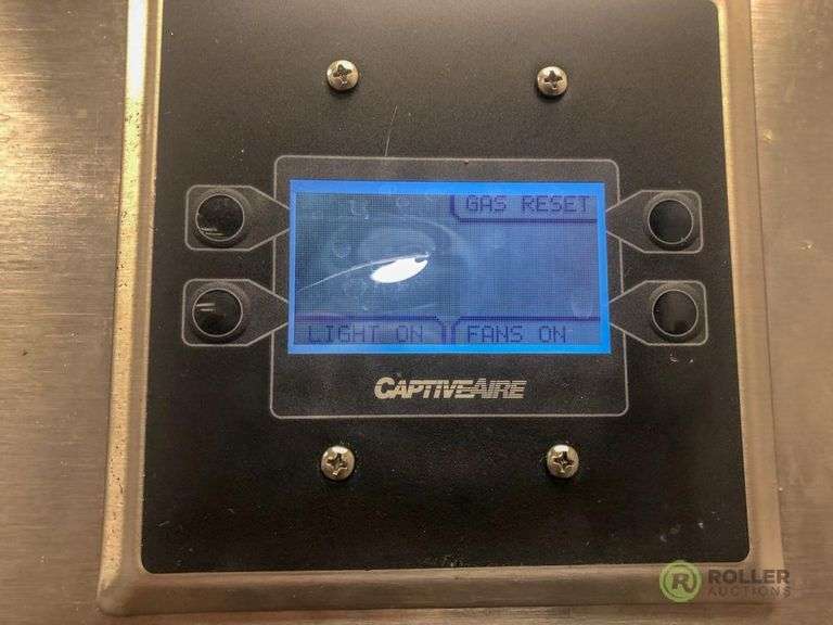 Captive Aire 5424ND-2-PSP-F 5' Exhaust Hood With 1.5 Gallon Ansul ...