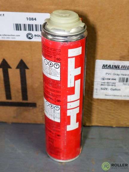 (2) Trays of (49) Cans of Hilti CF810 Crack and Joint Pro Insulating ...