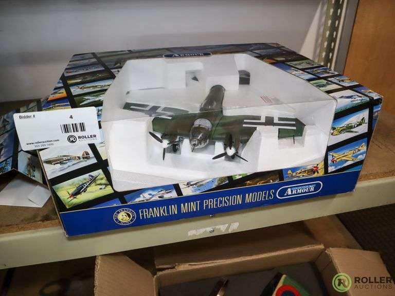 Franklin Mint Armour Collection Precision Model Airplane - Roller Auctions