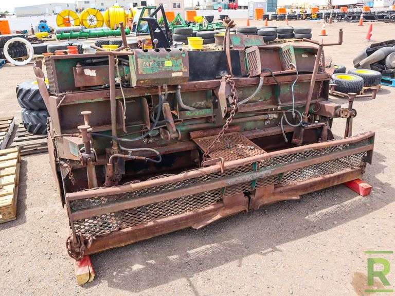 Layton H500B Asphalt Paving Box - Roller Auctions