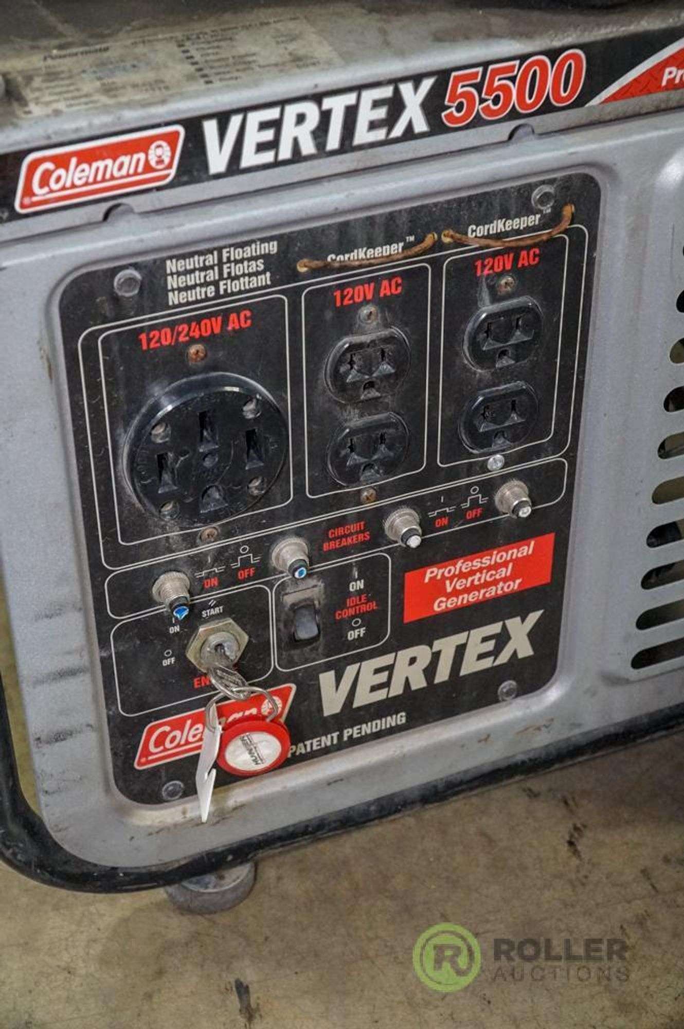 Coleman Vertex 5500 Professional Vertical Generator, Gas,, 55% OFF