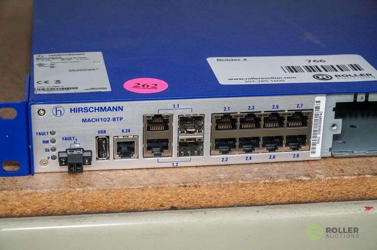 Hirschmann Mach102-8TP Switch - Roller Auctions