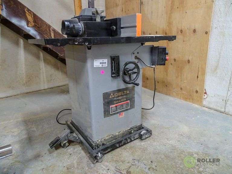 Delta 43-419/43420 Platinum Edition 2-Speed Heavy Duty Wood Shaper, s/n ...