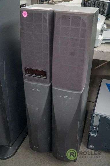 (2) Sony SA-VA15 Home Theater Speaker Systems - Roller Auctions