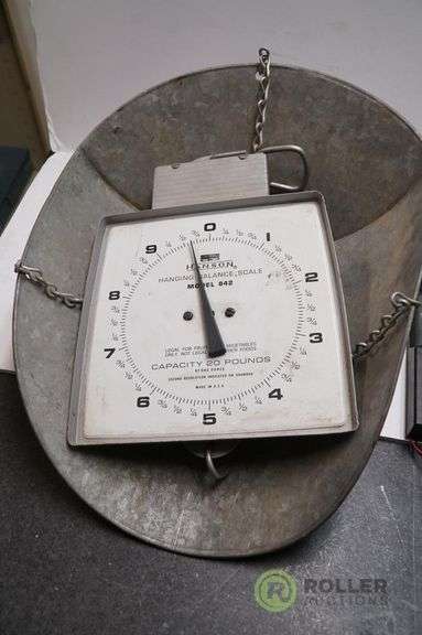 Toledo 8188 Electric Scale and Hanson 842 Hanging Scale - Roller Auctions