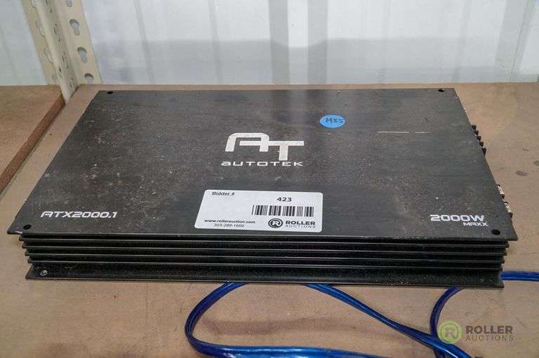 Autotek ATX2000.1 Power Amplifier - Roller Auctions