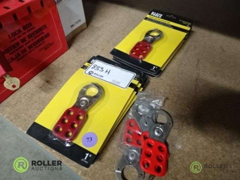 (10) Lockout With Interlocking Tabs - Roller Auctions