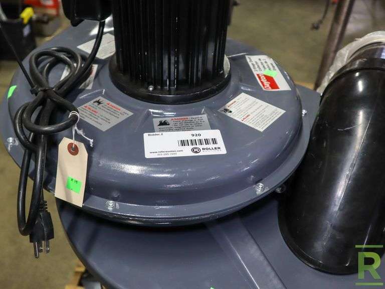 Dayton 2-Stage Dust Collector - Roller Auctions