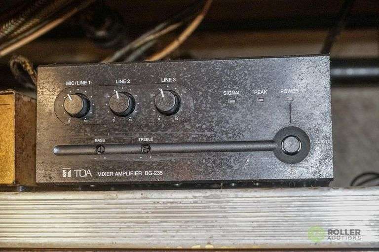 Muzak Digital Music System With Raymer 790 and TOA Amplifiers - Roller ...