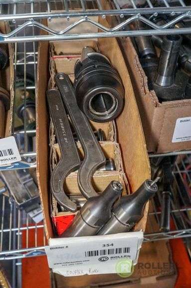 CT 40 Tool Holder With Richmill Straight Collets - Roller Auctions