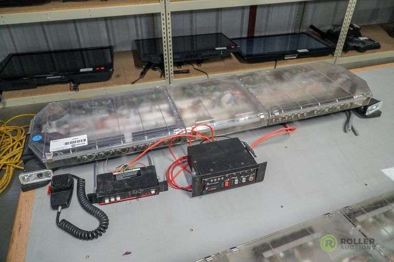 Code 3 21tr Light Bar With Controls Roller Auctions