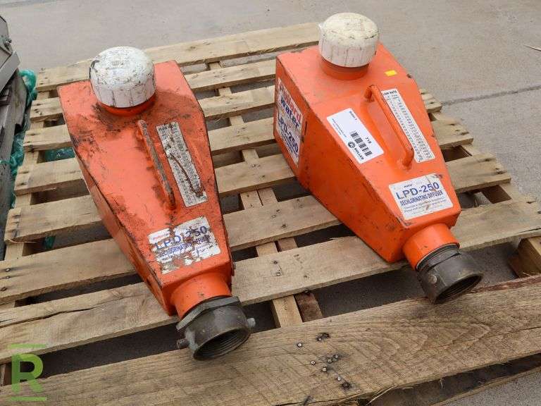 (2) Pollard Water LPD-250 Dechlorinating Diffuser - Roller Auctions