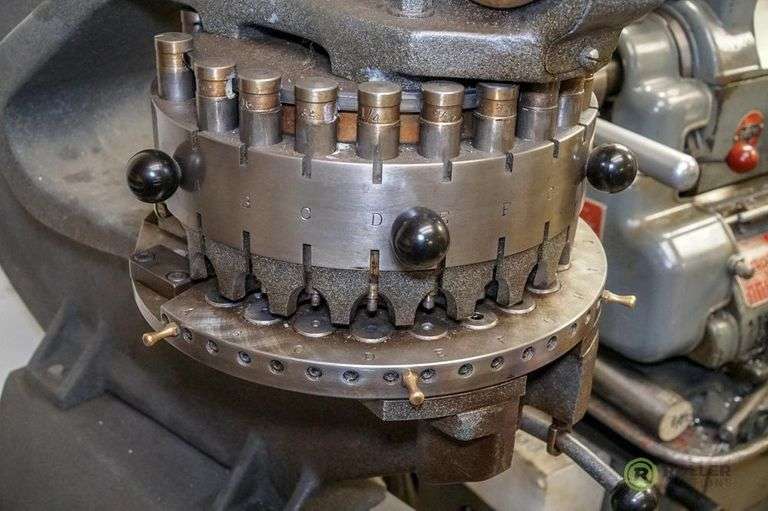 Rotex 18-A Turret Punch with Stand on Casters - Roller Auctions