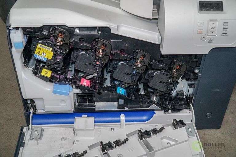 Hp Color LaserJet CP3525dn Printer - Roller Auctions
