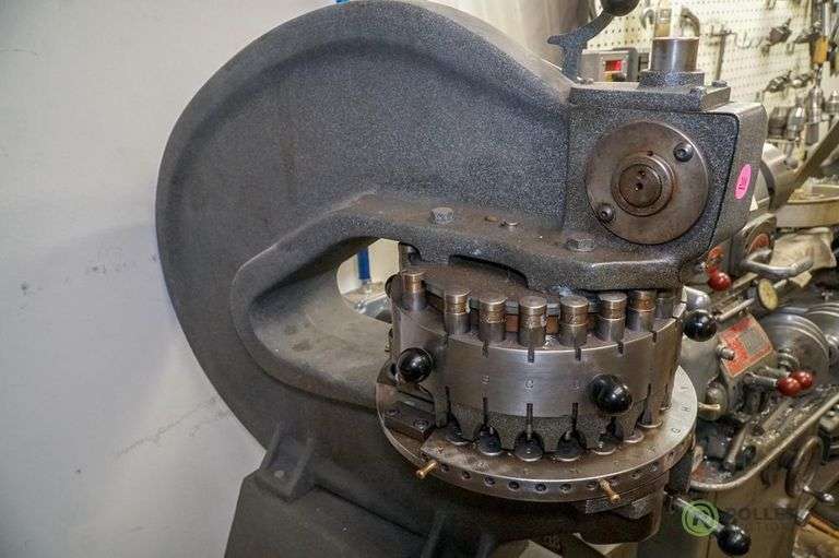 Rotex 18-A Turret Punch with Stand on Casters - Roller Auctions