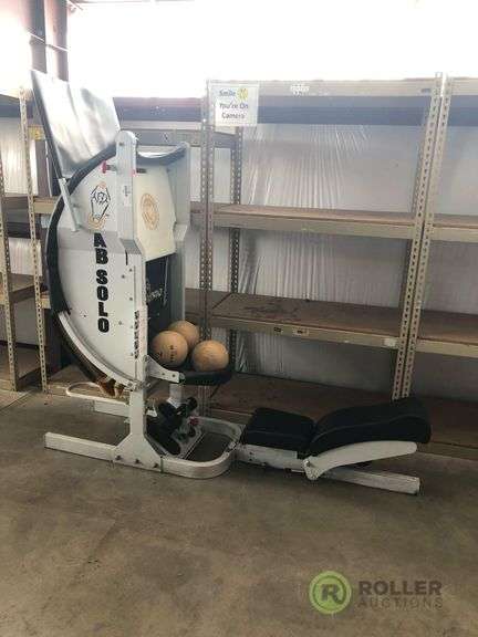 Ab Solo Abdominal Machine - Roller Auctions