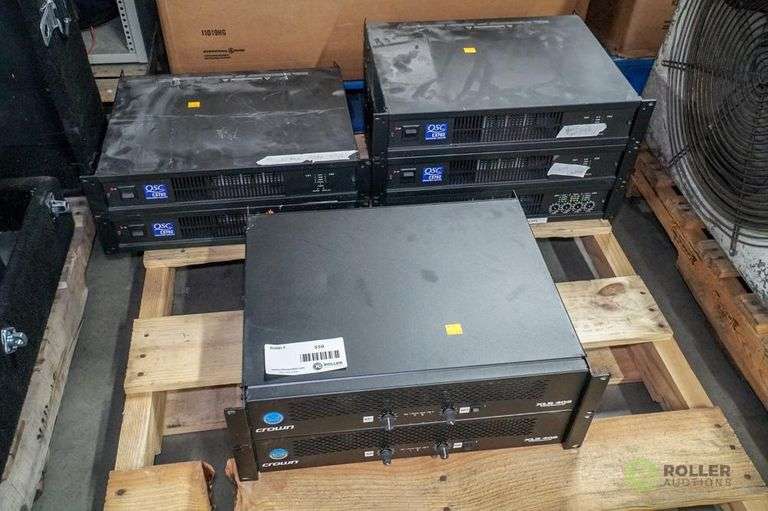 Crown XLS 402, QSC CX702 Amplifiers - Roller Auctions