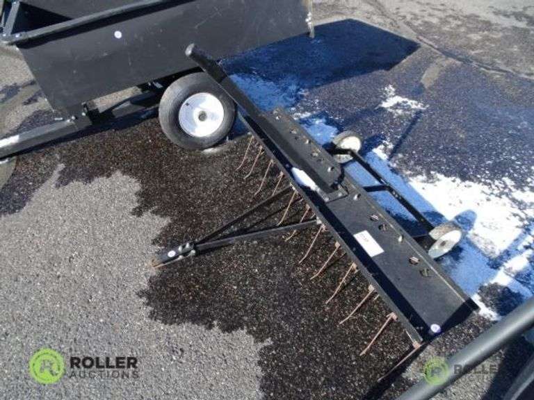 Yard Tractor Pull Behind Rake - Roller Auctions