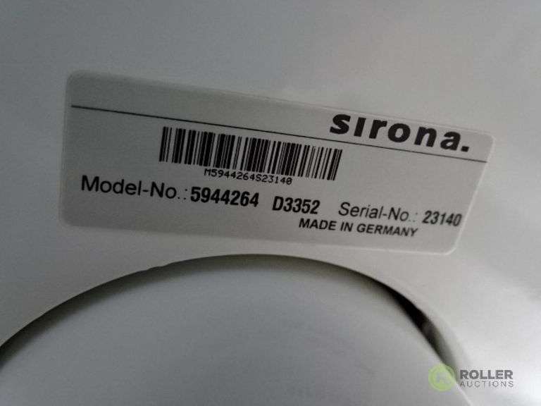 2013 Sirona D3352 Orthophos XG Panoramic X-Ray Machine With Wall Mount ...