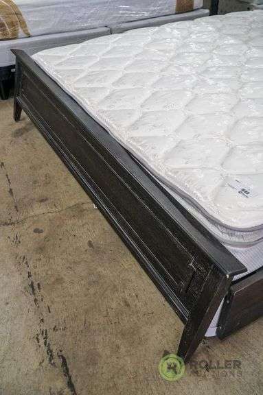 King Mattress, Box Springs, Headboard, Footboard and Side Rails ...