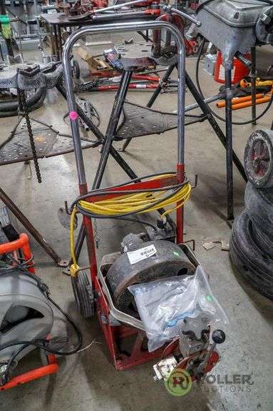 Spartan Sewer and Drain Cable Machine With (2) Cables - Roller Auctions