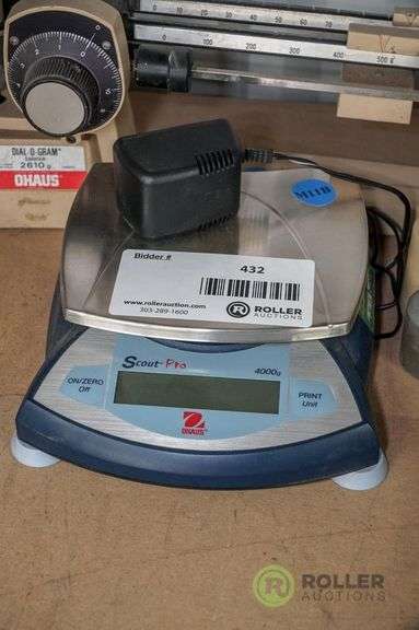 Ohaus Scout Pro Scale, Ohaus Dial O-Gram Balance - Roller Auctions