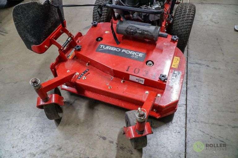 Toro Turbo Force 36 Commercial Walk Behind Mower, Kawasaki Gas Engine ...
