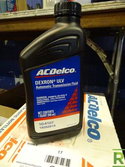 (24) AC Delco Dexron ULV Automatic Transmission Fluid - Roller Auctions