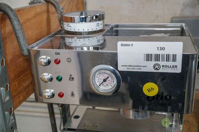 Brio Isomac Espresso Machine - Roller Auctions