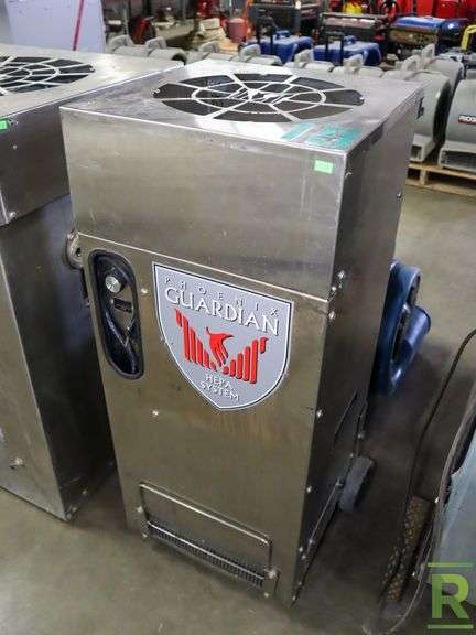 (2) Phoenix Guardian Hepa System Portable Air Filters - Roller Auctions