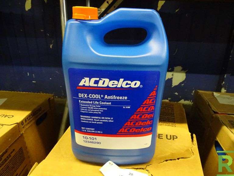 (6) 1-Gallon Bottles of AC Delco Dex-Cool Antifreeze Extended Life ...