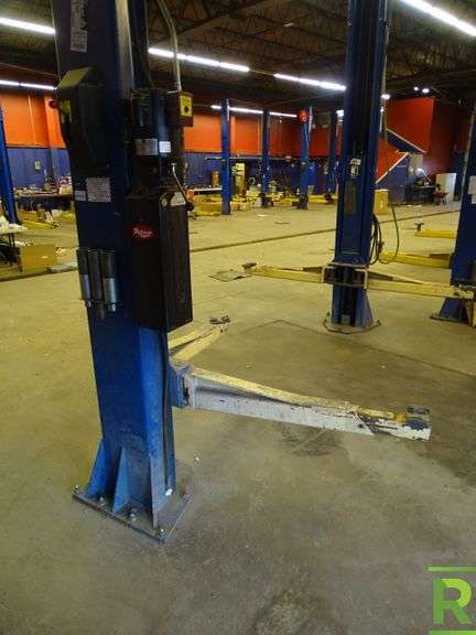 Rotary Lifts SPO12-10 12,000-Lb Capacity 2-Post Lift With Hose Reel ...