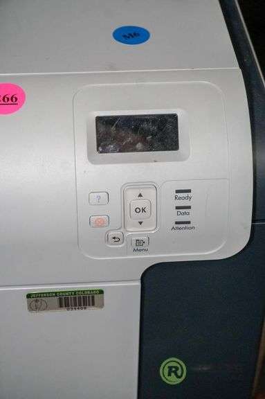 Hp Color LaserJet CP3525dn Printer - Roller Auctions