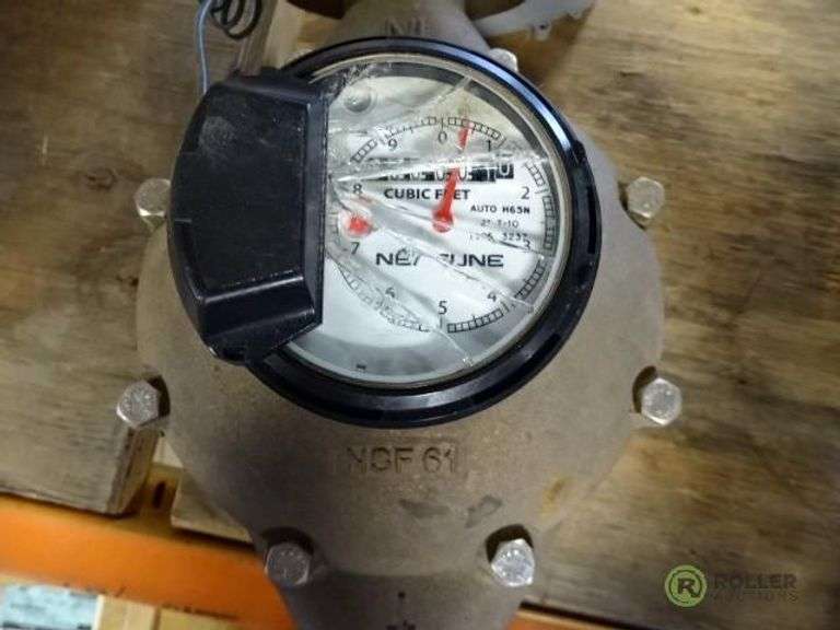 (2) Neptune Flow Meter Valves - Roller Auctions
